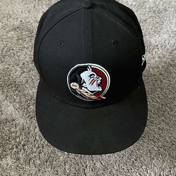 New Era | Accessories | New Era Florida State Seminoles Black 9fifty ...